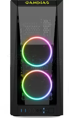 Boitier Mini Tour Micro ATX Gamdias Talos M1A RGB avec panneaux vitrés ...