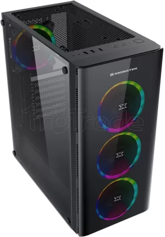 Boitier Mini Tour Micro ATX Xigmatek Diamond RGB avec panneaux vitrés ...