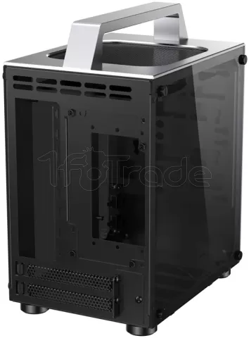 Boitier Mini Tour Mini ITX Jonsbo T8 avec panneau vitré (Argent) pour ...