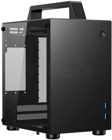 Boitier Mini Tour Mini ITX Jonsbo T8 avec panneau vitré (Noir) pour ...