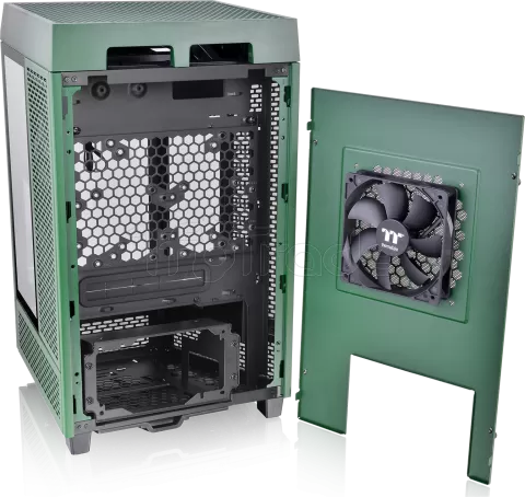 Boitier Mini Tour Mini ITX Thermaltake The Tower 100 avec panneaux ...