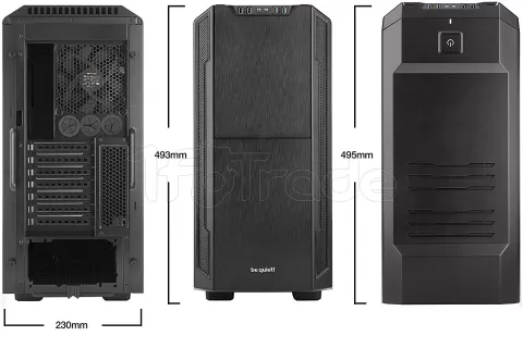 Boitier Moyen Tour ATX be quiet! Silent Base 600 (Noir) pour ...