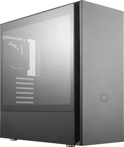 Boitier Moyen Tour ATX Cooler Master Silencio S600 avec panneau vitré (Noir) pour professionnel ...