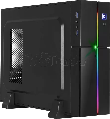 Boitier Tour Micro ATX AeroCool Playa Slim RGB (Noir) pour ...