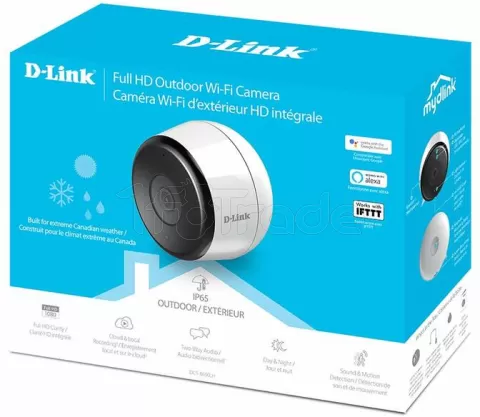 Caméra IP D-Link Full HD DCS-8600LH IR 5m (Blanc) pour professionnel ...