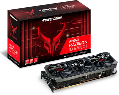 Carte Graphique AMD PowerColor Radeon RX 6700 XT Red Devil 12Go pour ...