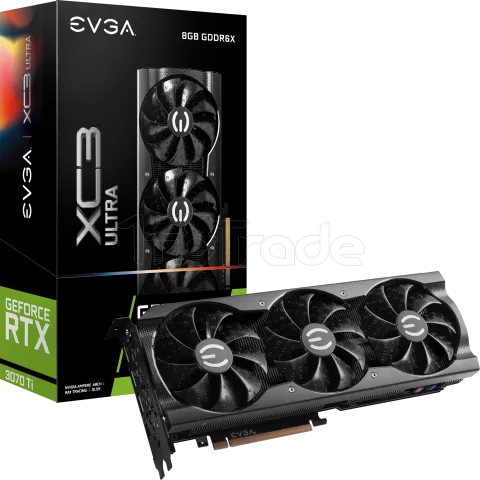 Carte Graphique Nvidia EVGA GeForce RTX 3070 Ti XC3 Ultra LHR 8Go pour professionnel, 1fotrade ...