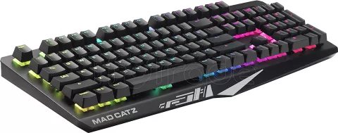 Clavier Gamer mécanique (Cherry MX Red) Mad Catz S.T.R.I.K.E. 4 RGB ...