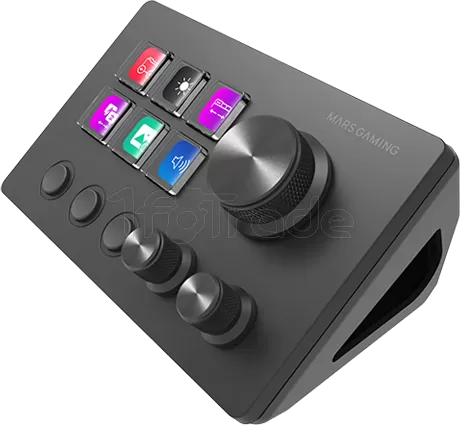 Console de streaming Mars Gaming MSD-Two (Noir) pour professionnel, 1fotrade Grossiste informatique