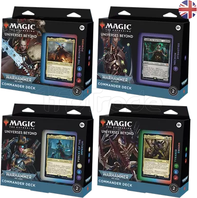 Jeu - Magic the Gathering : Warhammer 40k Commander Deck (Modèle ...