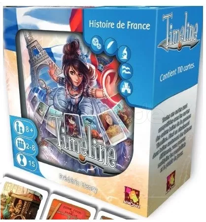 Jeu Timeline : Histoire de France (Box) pour professionnel, 1fotrade ...