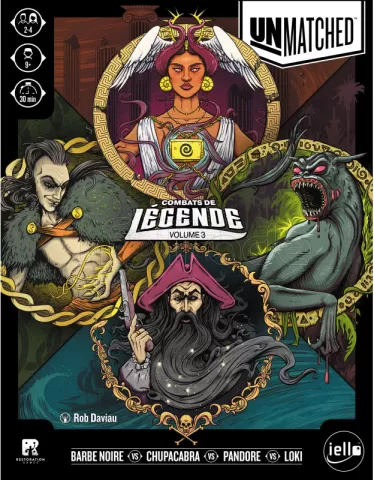 Jeu Unmatched - Combats de Legende Vol.3 pour professionnel, 1fotrade ...