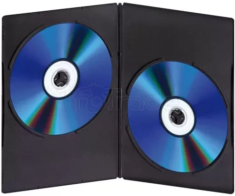 Pack 10 boites CD/DVD T'nB Double Slim (Noir) pour professionnel ...