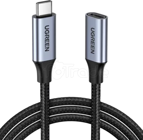 Rallonge USB Type C 3.2 uGreen - 50cm M/F (Gris/Noir) pour ...