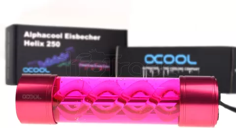 Réservoir Alphacool Eisbecher Helix 250 (Transparent/Rouge) pour ...
