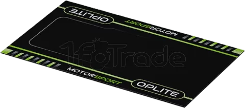 Tapis de sol Gamer Oplite Ultimate GT Floor Mat (Noir/Vert) pour ...